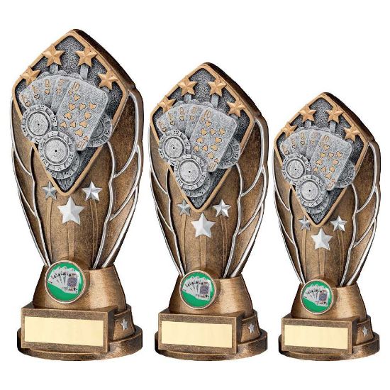 Trophy Distributors - Bz|silv Diamond Column + Cards Disc & Plate (1in ...